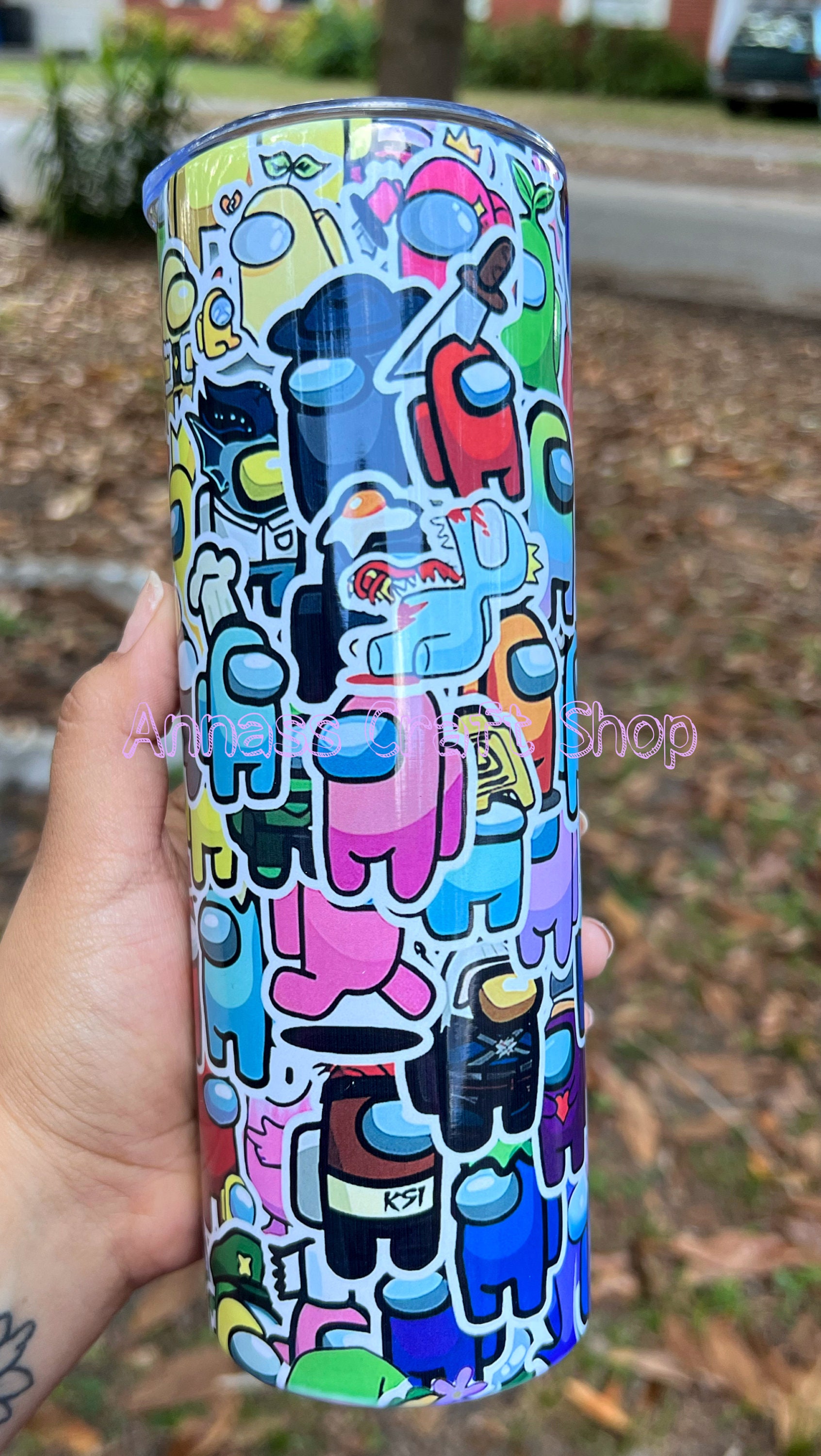 Among Us 20oz Stainless Steel Tumbler - Etsy