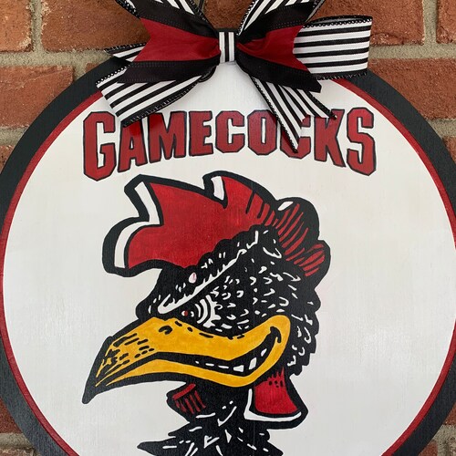 South Carolina Gamecock Wooden Door Hanging/sign - Etsy