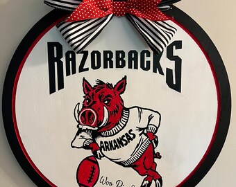Vintage Razorback Sign - Etsy