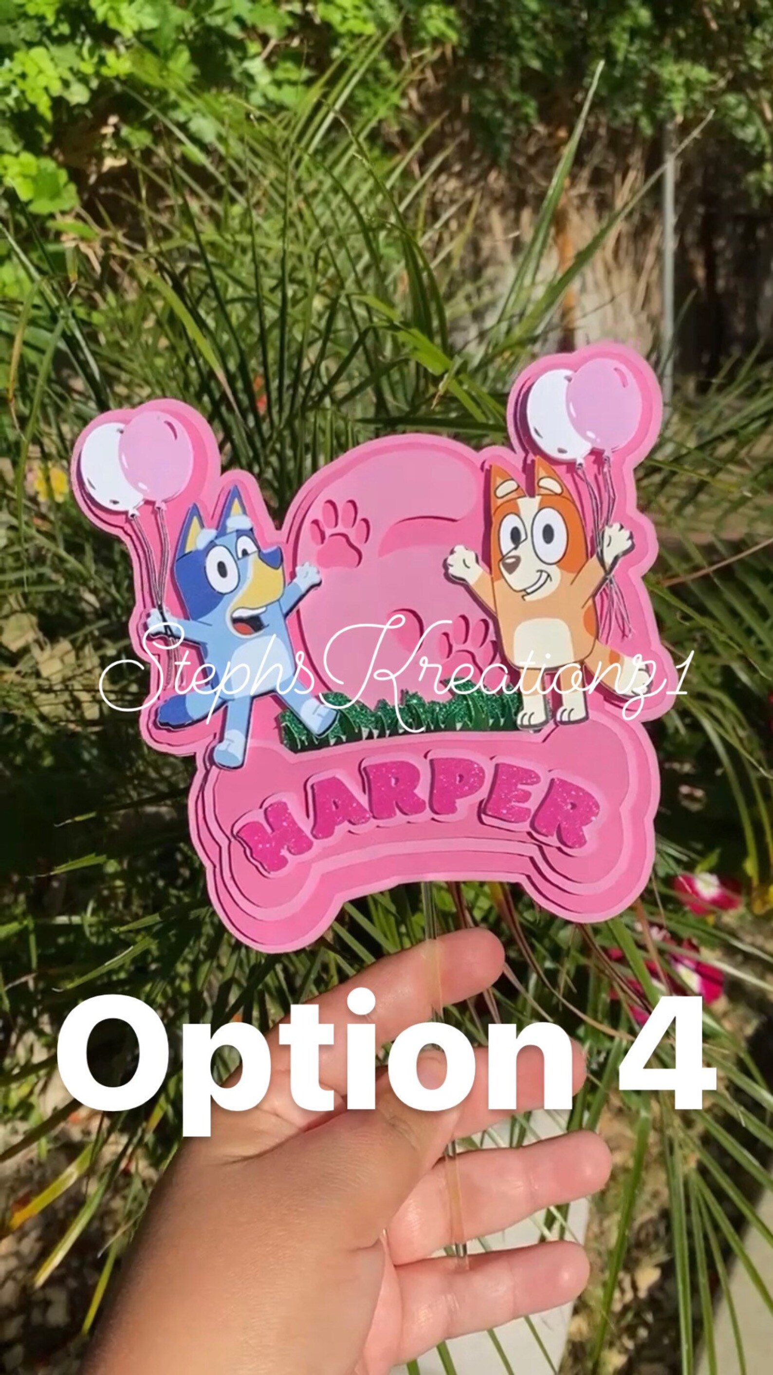 Bluey 3D Cake Topper - Etsy