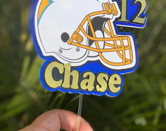 Chargers Cake Topper | Etsy
