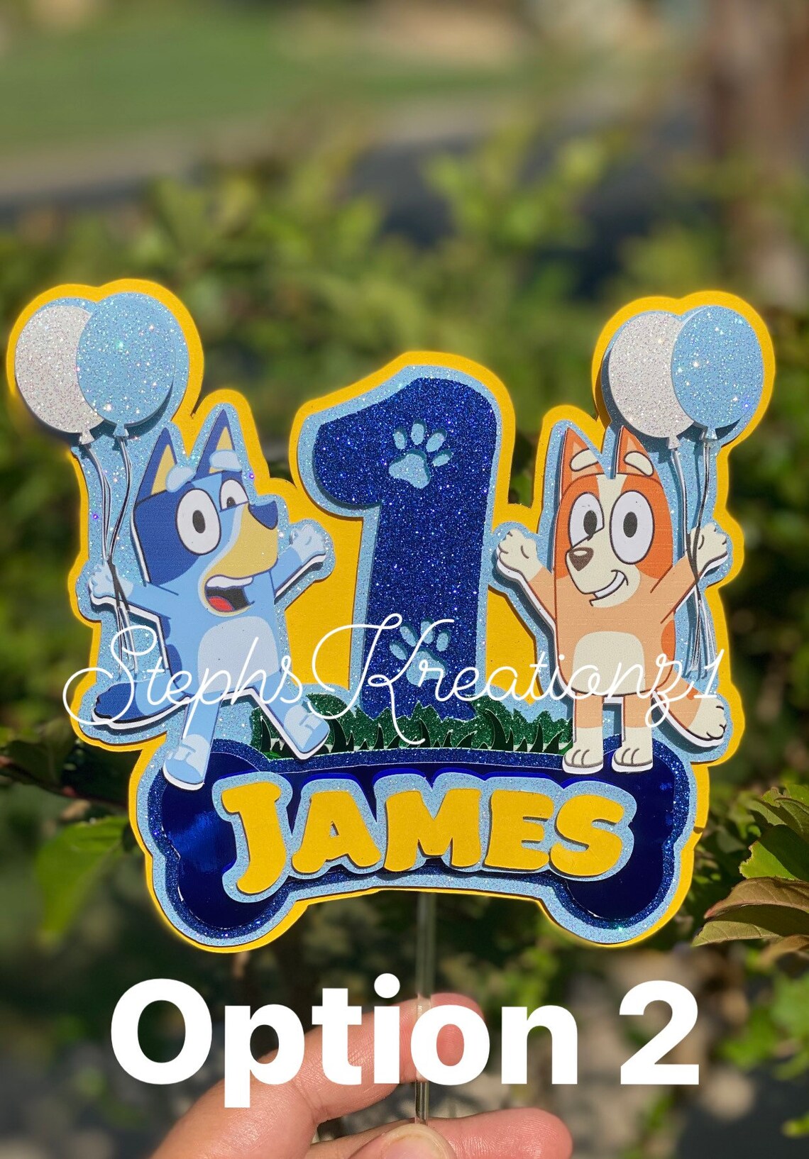 Bluey 3D Cake Topper - Etsy