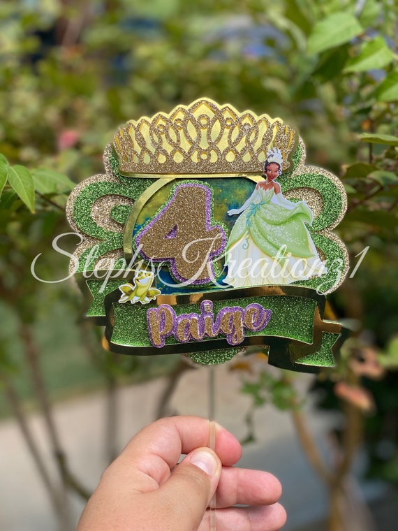 Princess Tiana Cake Topper - Etsy