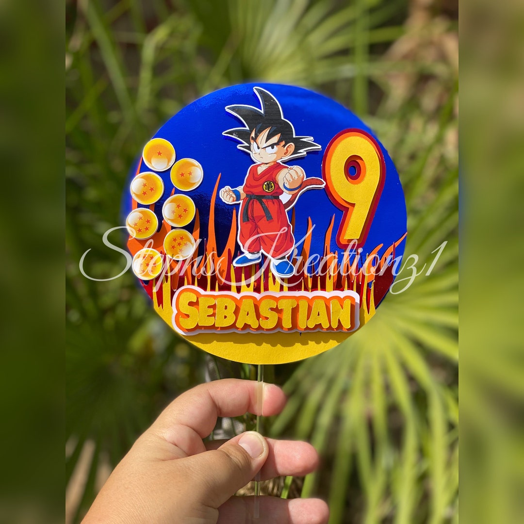 Dragon Ball Z 3D Cake Topper - Etsy