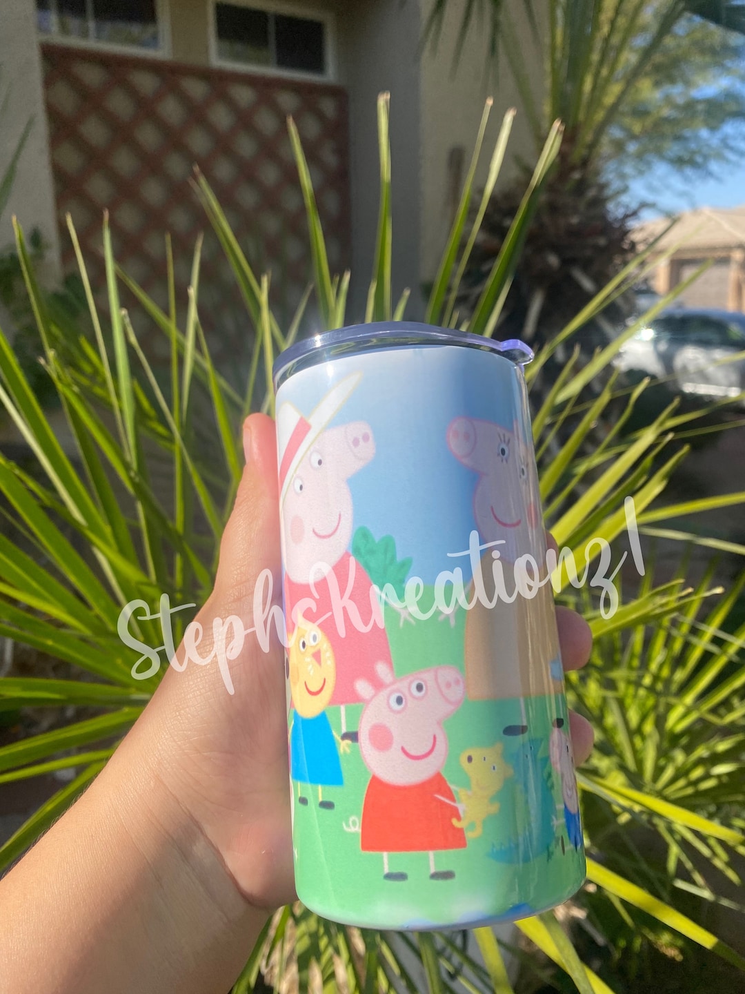 Peppa Pig Tumbler - Etsy