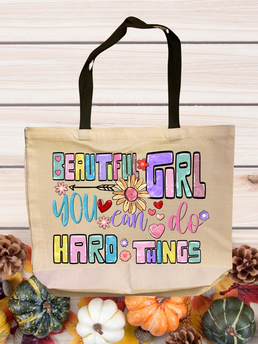 Positive Vibes Tote Bag: Mental Health, Mind and Body Happy Thoughts ...