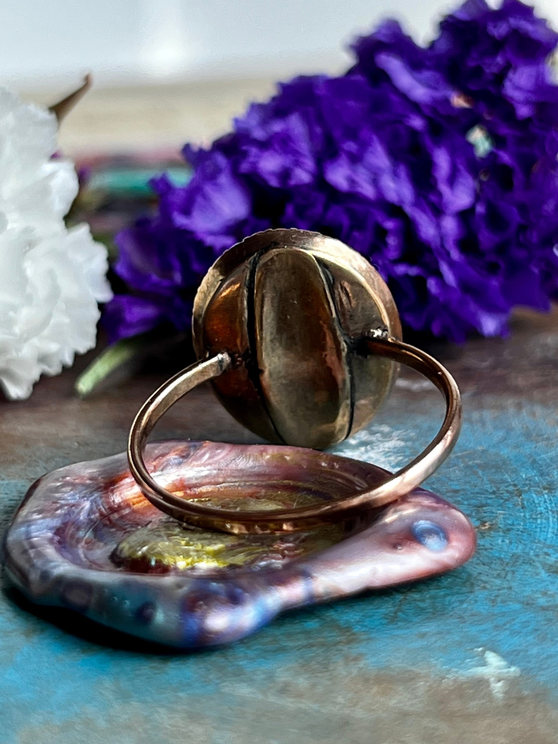 Extremely Rare Georgian Sentimental Ring sacré à Lamitié or - Etsy