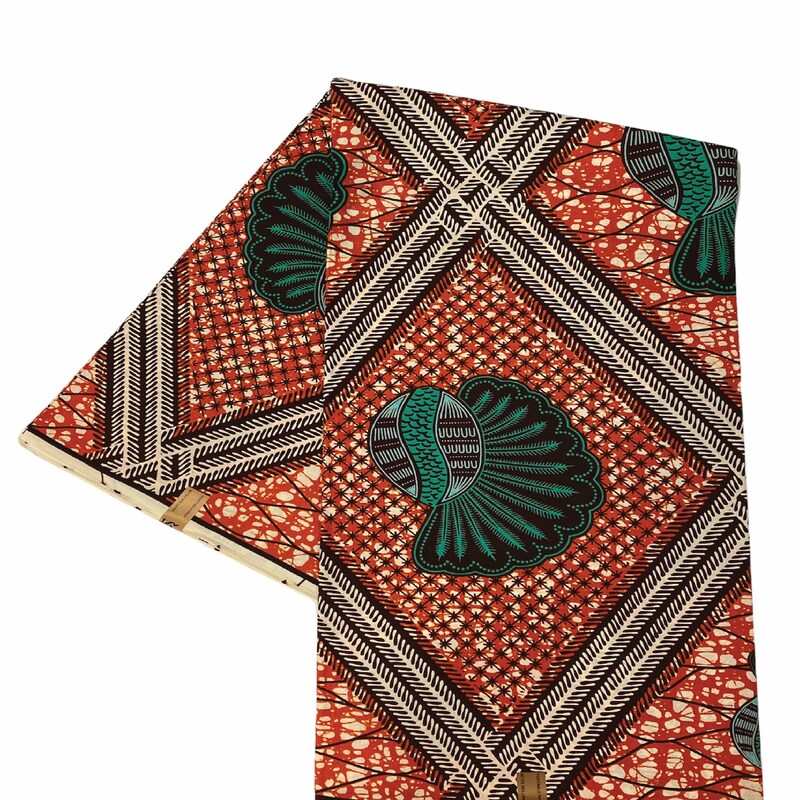 Orange African Print - Etsy