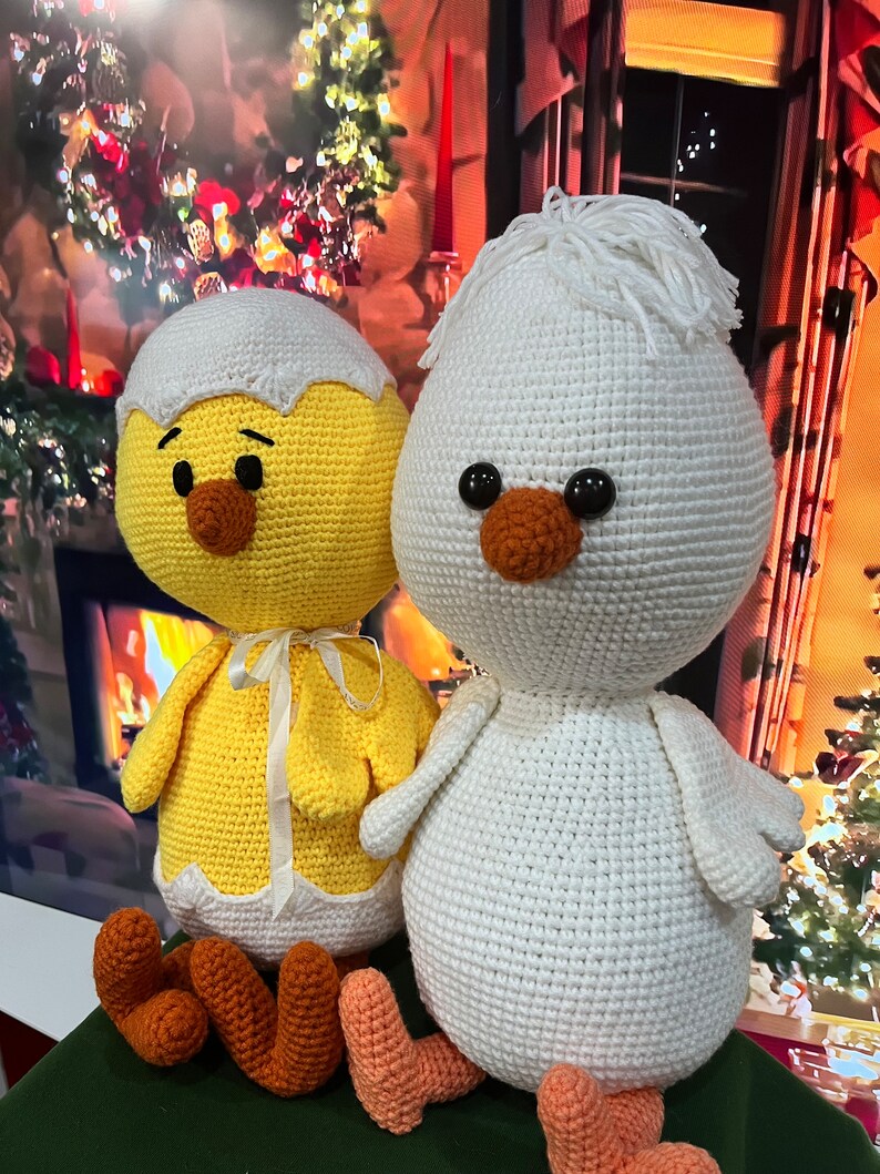 Chick Amigurumi, Chick Crochet, Baby Gift, Chick Stuffed Animal, Easter ...