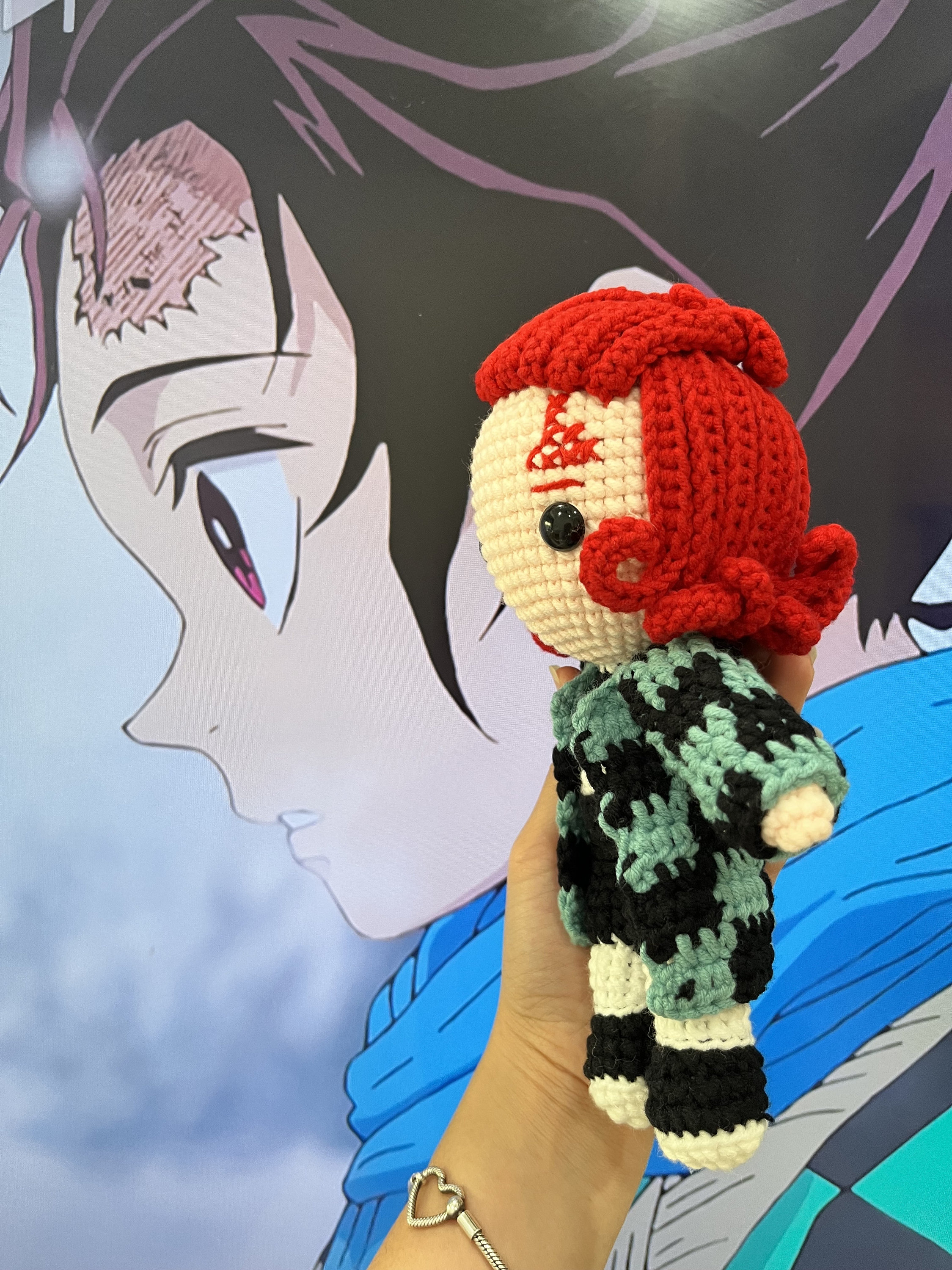 Anime Demon, Amine Crochet Dolls, Japan Anime, Finished Handmade ...