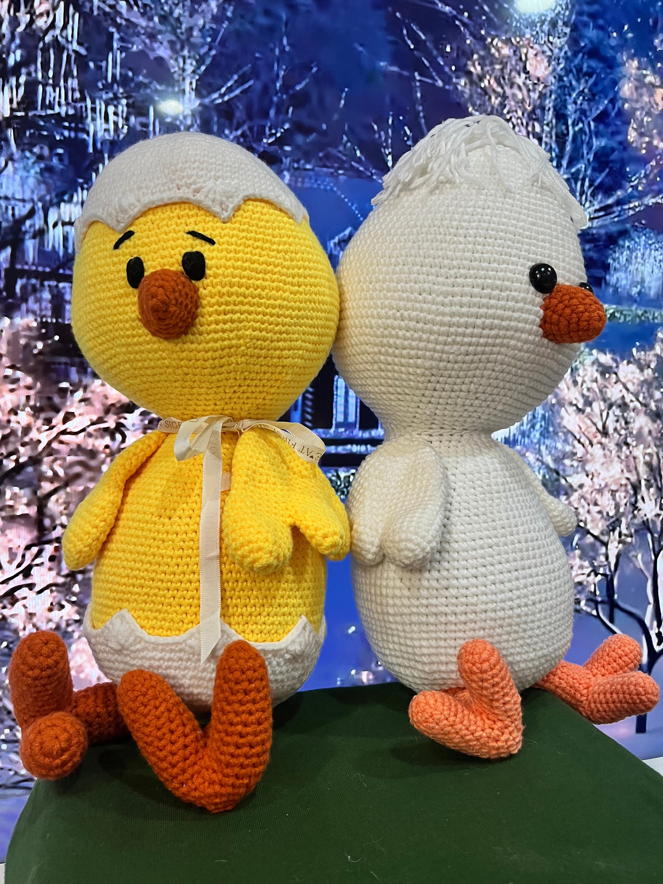 Chick Amigurumi, Chick Crochet, Baby Gift, Chick Stuffed Animal, Easter ...