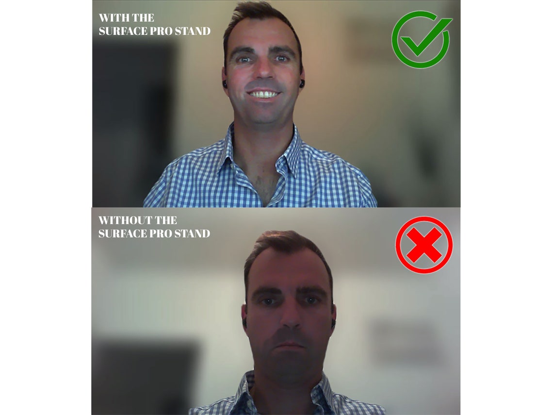 Microsoft Surface Pro Stand: Lift Your Surface With Keyboard - Etsy