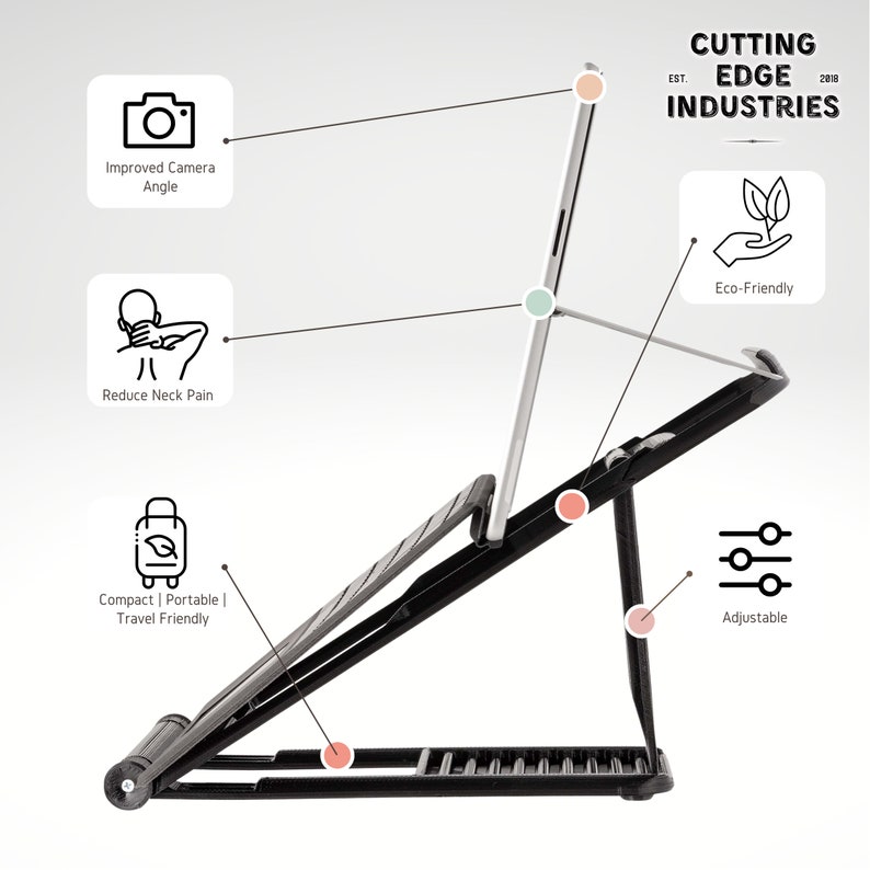 Super Surface Stand: Lift Your Surface With Keyboard Attached - Surface Pro Stand, Stand for ...