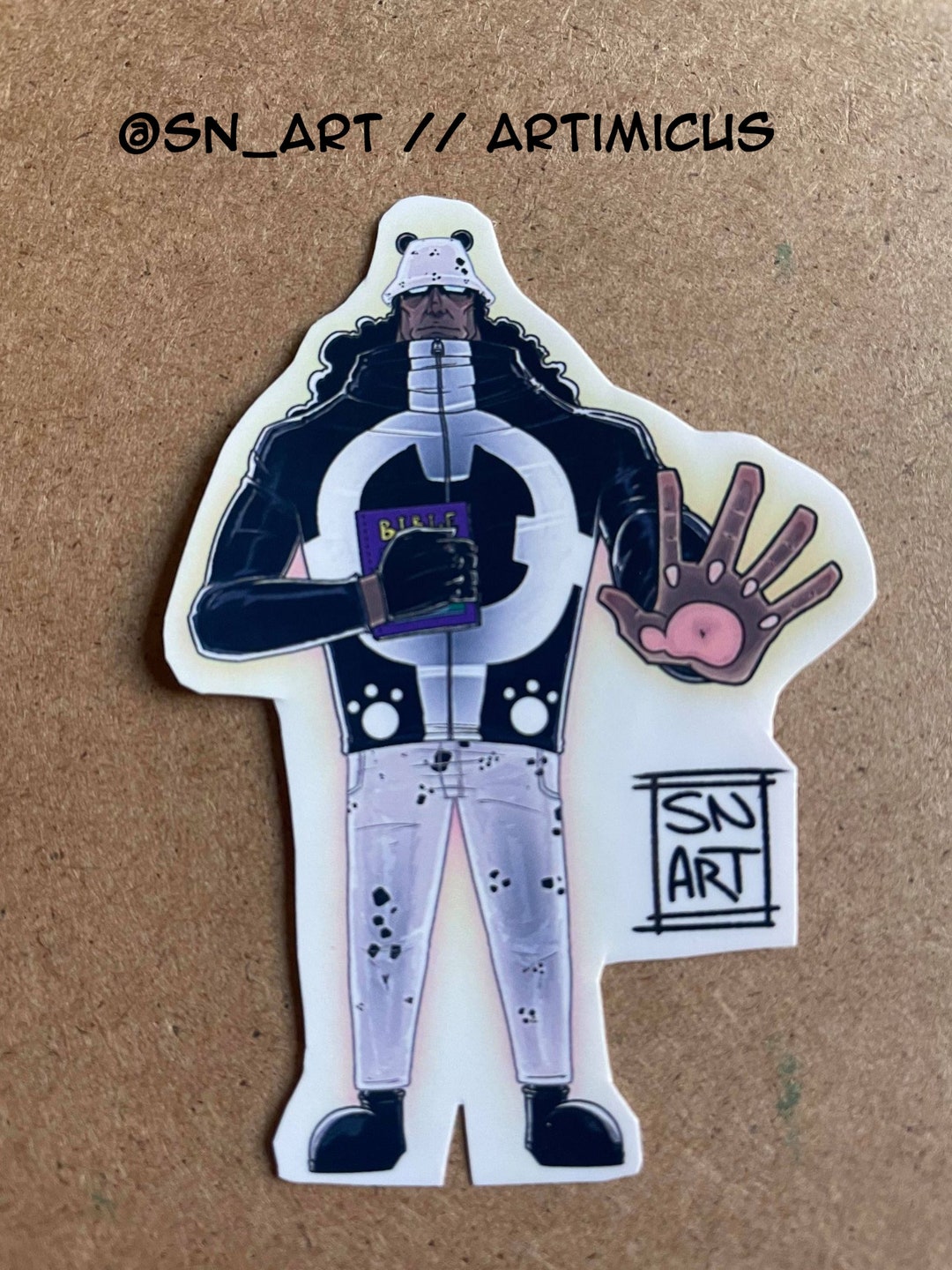 Bartholomew Kuma Sticker - Etsy