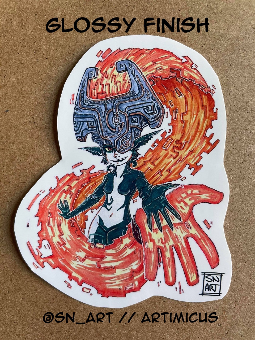 Imp Midna Sticker - Etsy