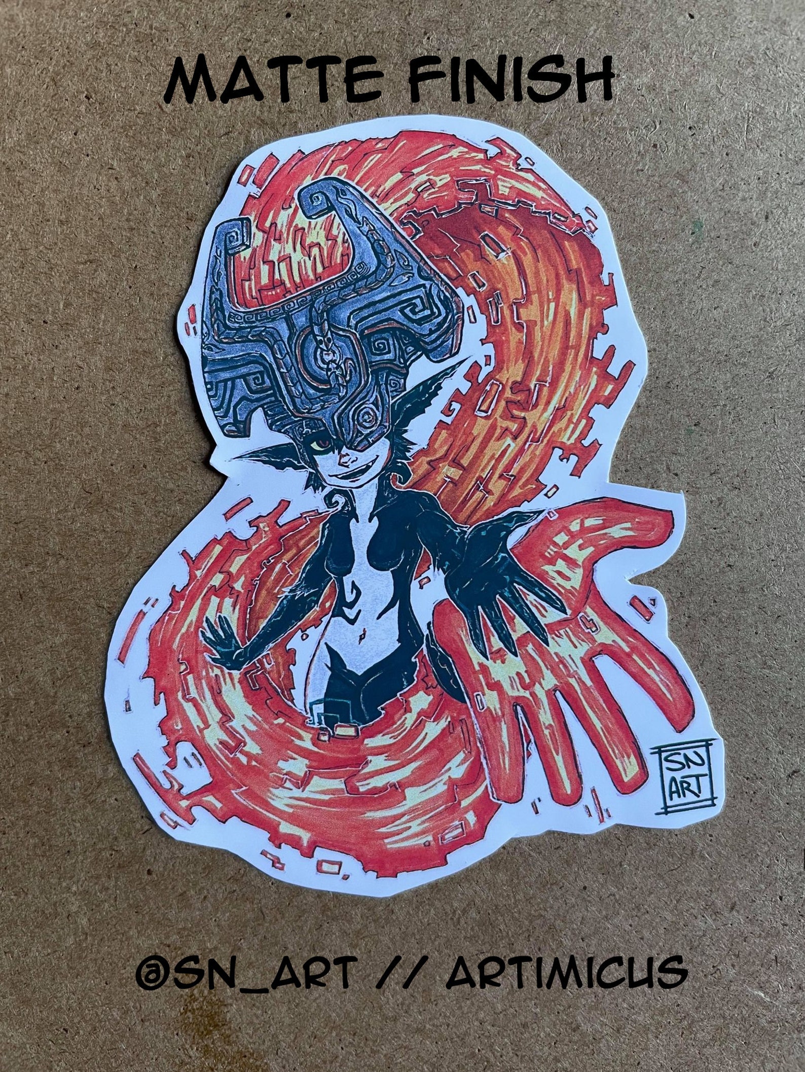 Imp Midna Sticker - Etsy