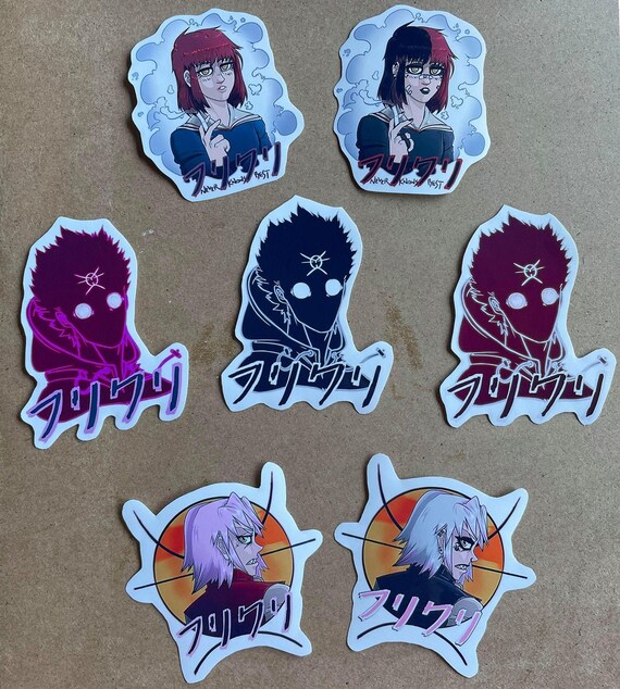 FLCL Sticker Bundle | Etsy