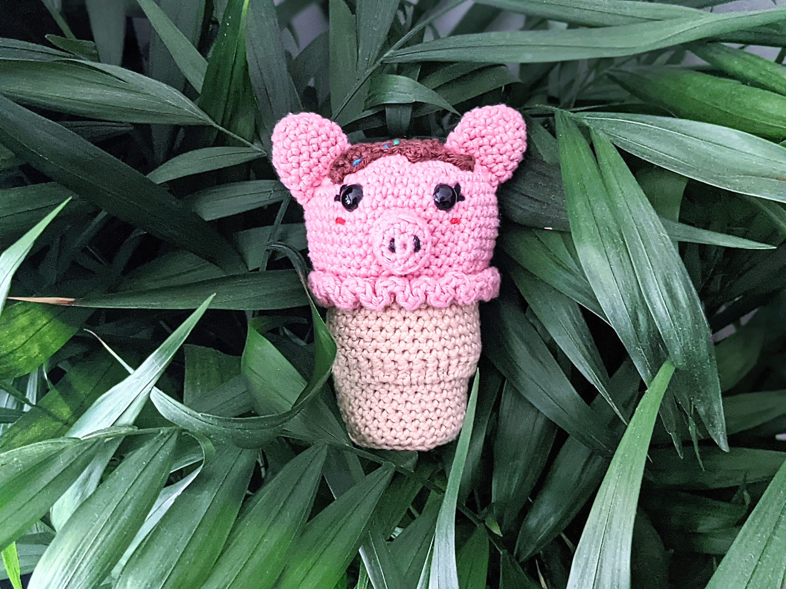 Hoggin Daz Crochet Pattern | Amigurumi Crochet Pattern | Pig Ice Cream ...