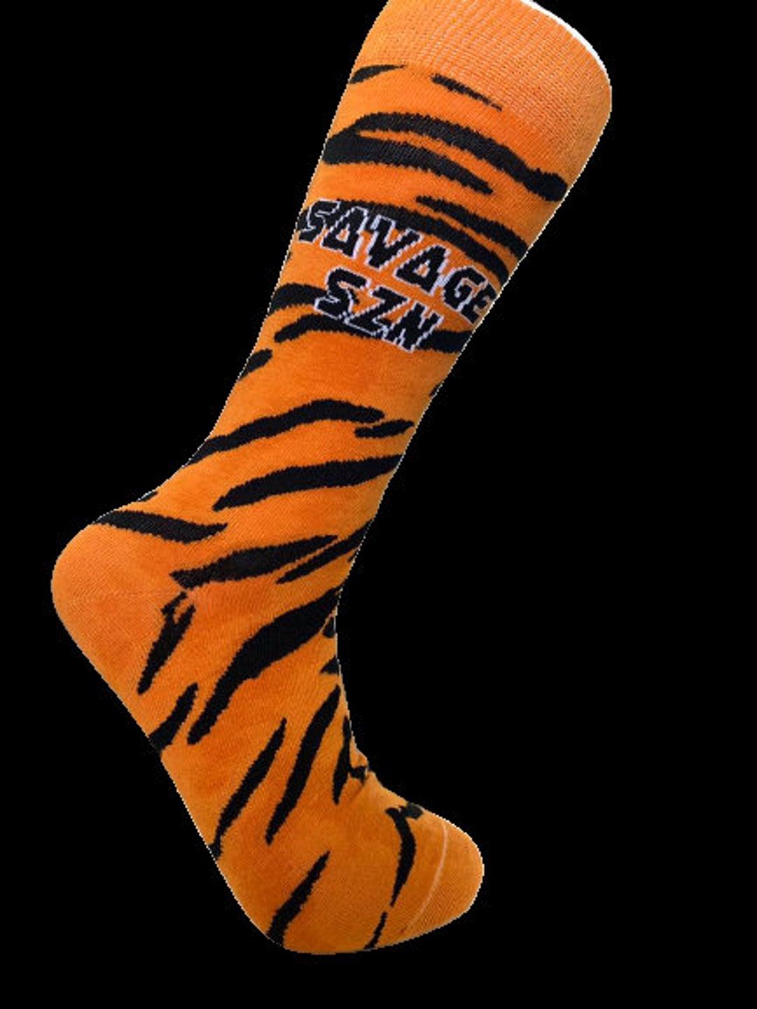 Savage SZN Socks *tiger Royalty* - Etsy