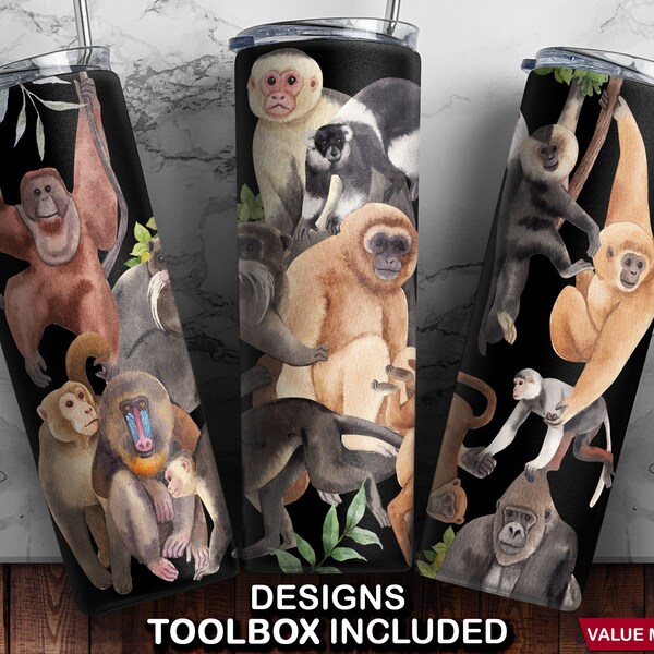 Monkey Designs - Etsy