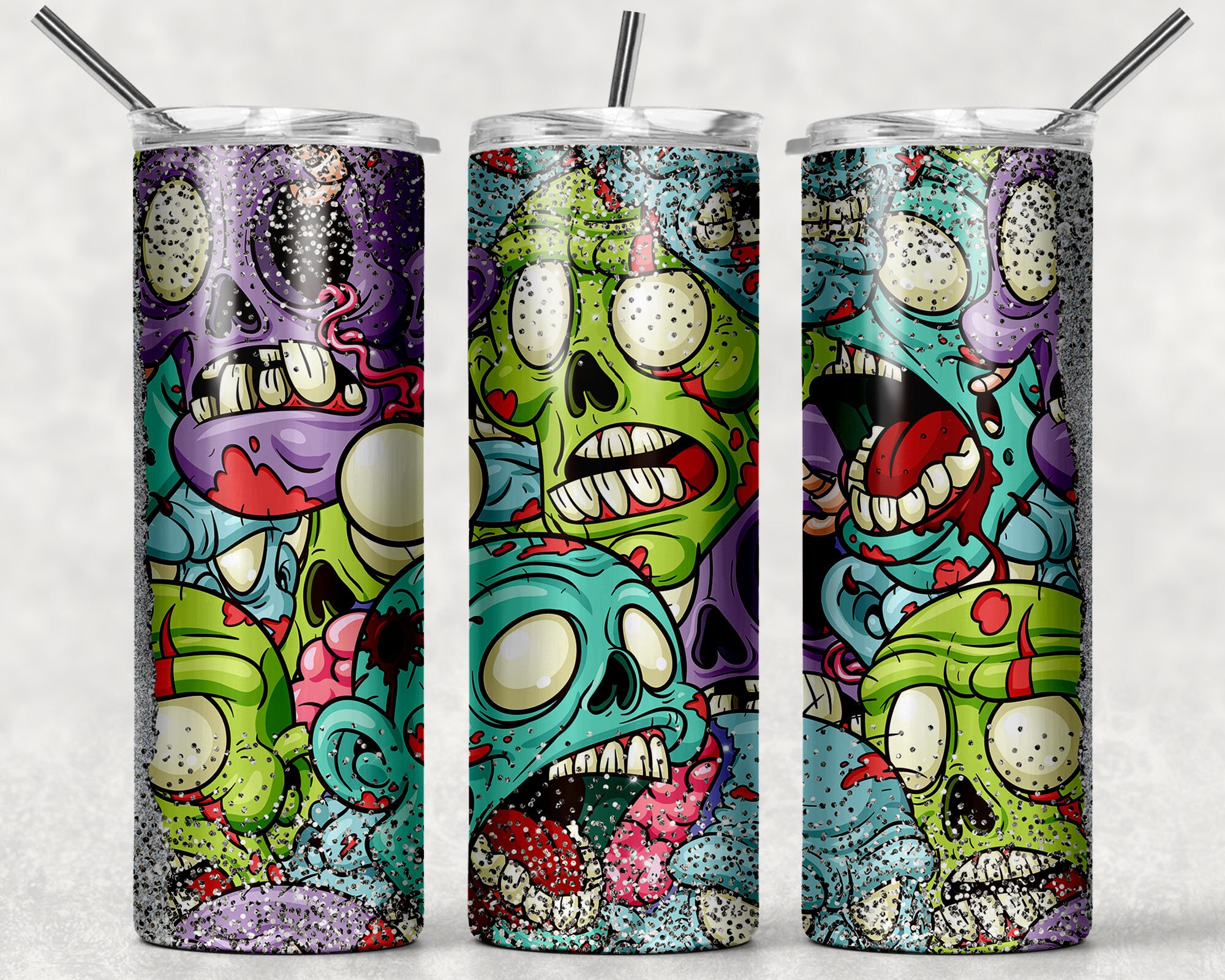 Materials Craft Supplies & Tools BONUS Zombie Tumbler PNG Sublimation ...