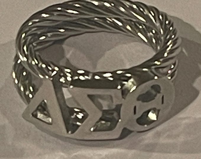Delta Sigma Theta Ring - Etsy