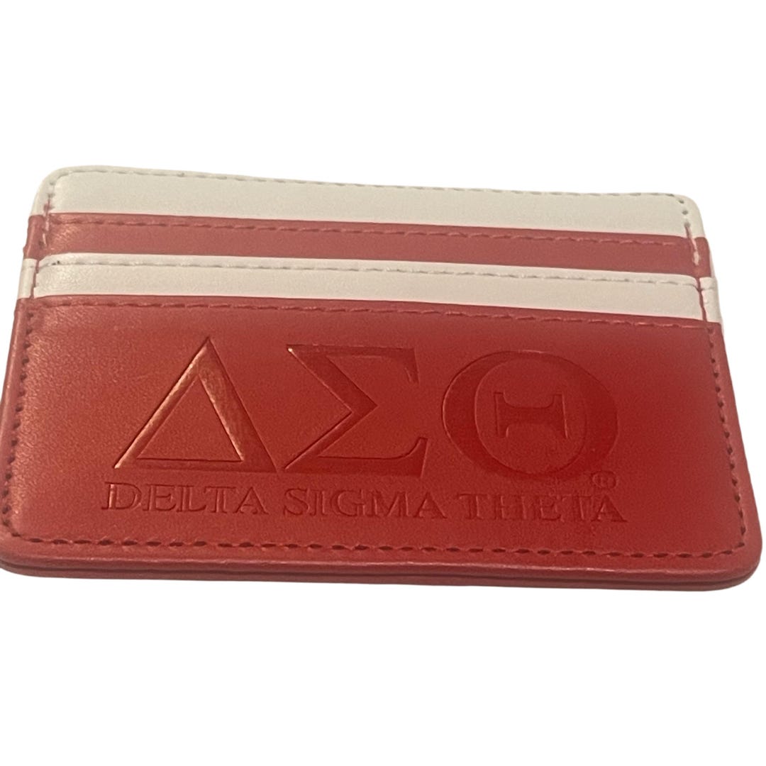 PU Leather DST Embossed Credit Card Holder - Etsy