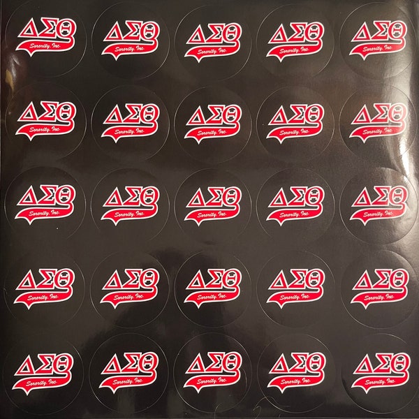 Delta Sigma Theta Stickers - Etsy