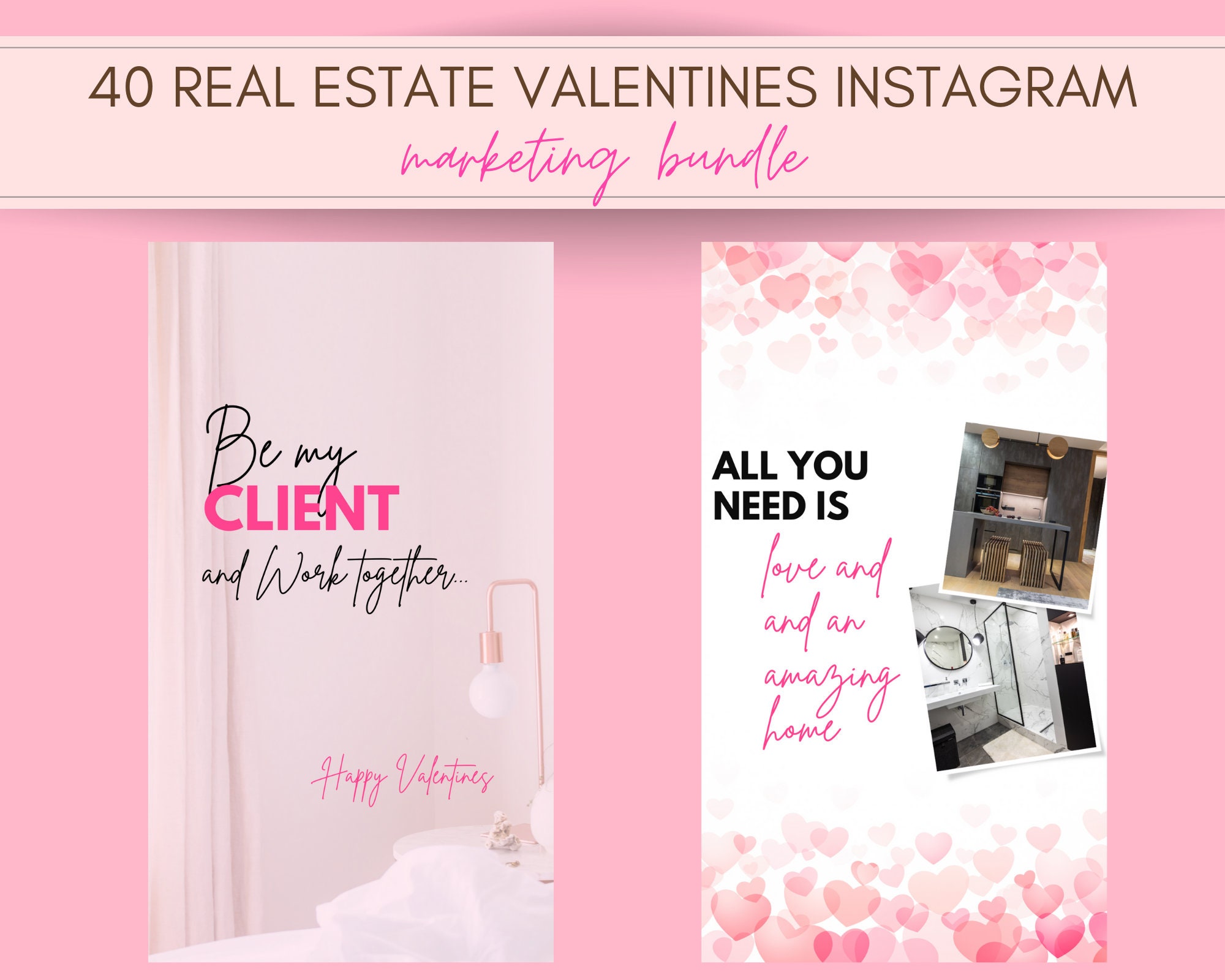 February Real Estate Templates, Valentines Day Real Estate Posts, Real ...