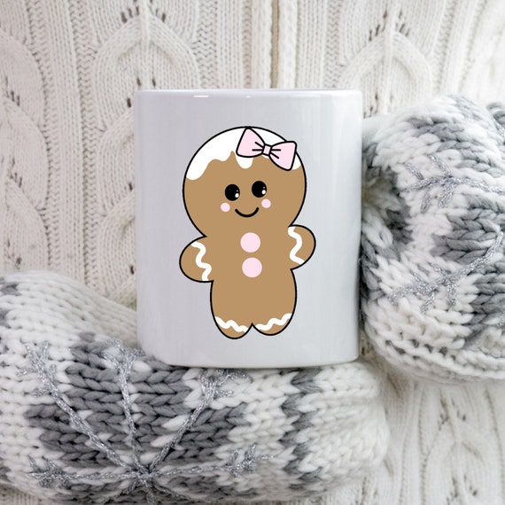 Cute Gingerbread Man SVG PNG Christmas Cut Files Christmas - Etsy