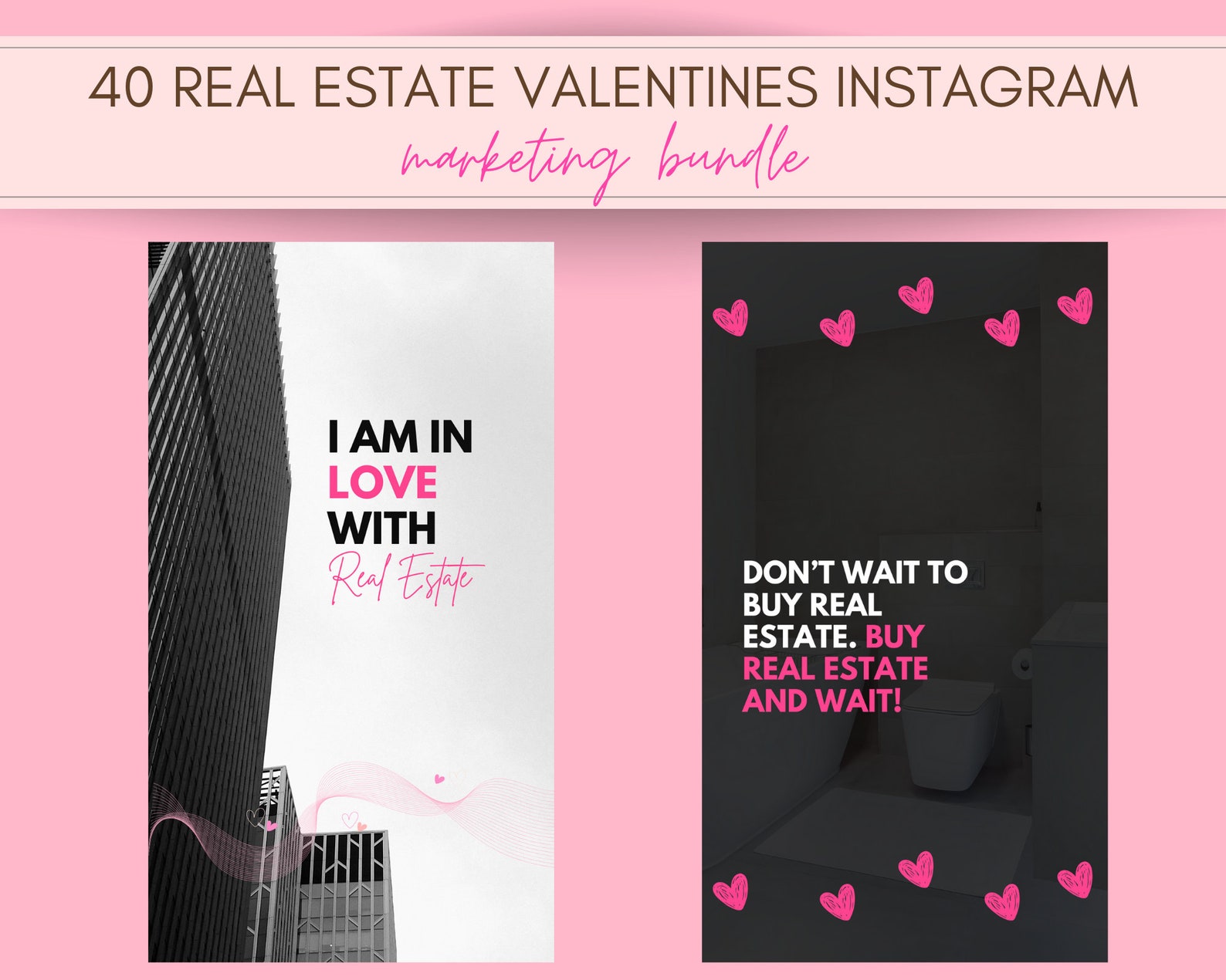 February Real Estate Templates, Valentines Day Real Estate Posts, Real ...