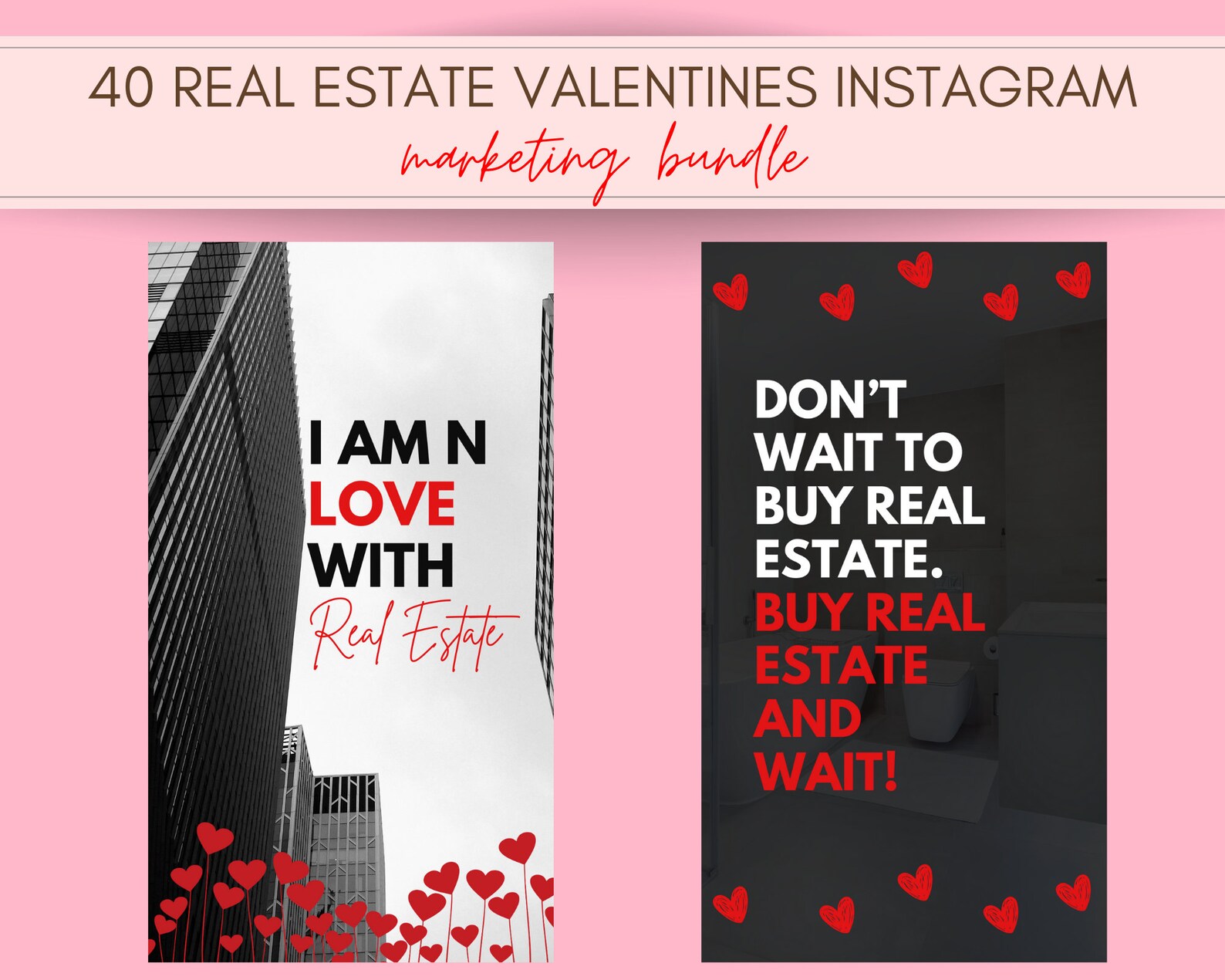 February Real Estate Templates, Valentines Day Real Estate Posts, Real ...