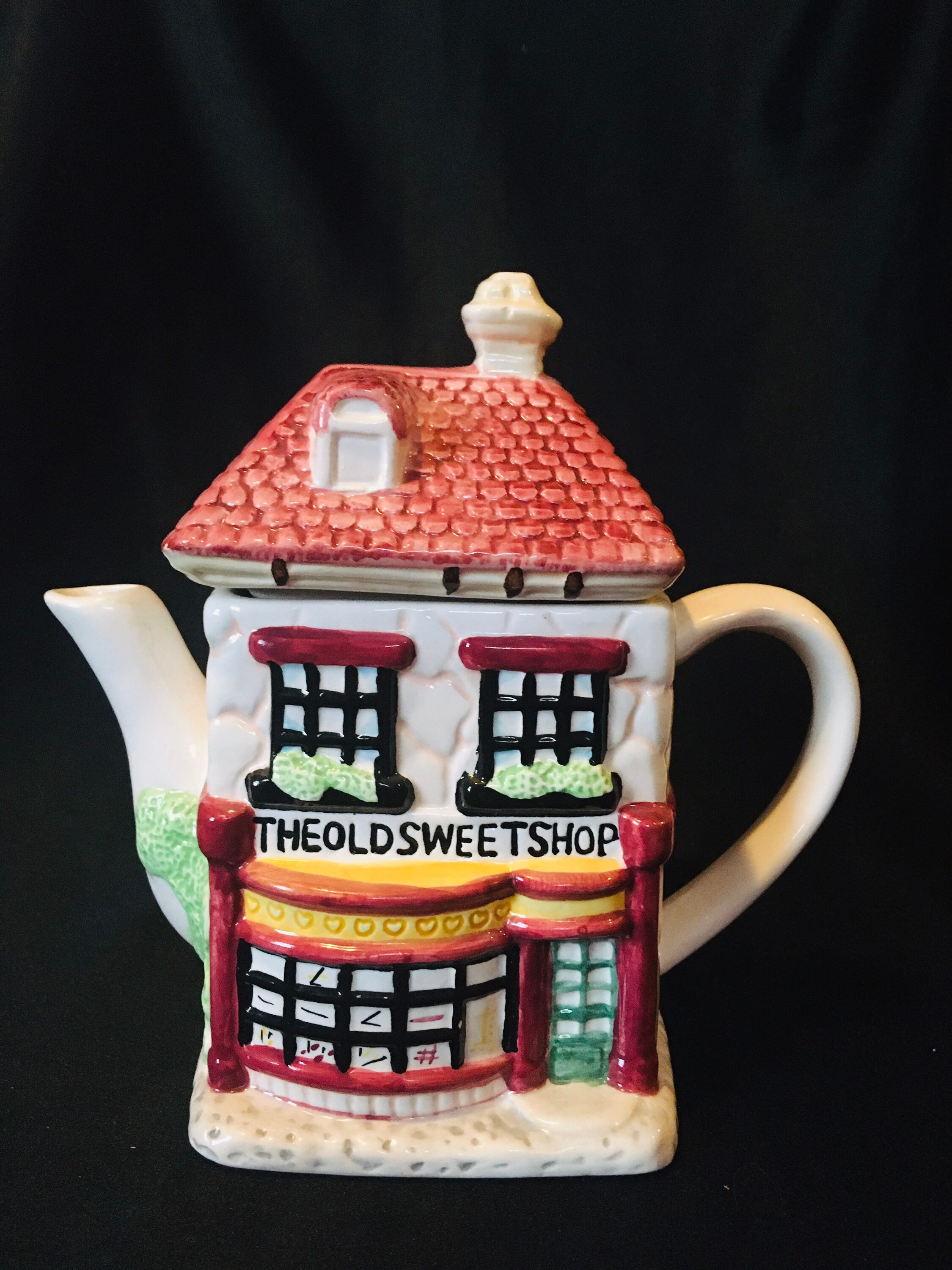 Vintage Whimsical Teapot - Collectible Novelty Teapot - Unique Tea Pot ...