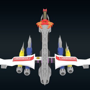 Power Rangers Power Blaster / Howling Cannon Pepakura Pattern - Etsy