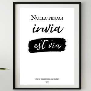 Latin Quote Print Latin Saying Poster Latin Phrase Decor, Stoic Quote ...