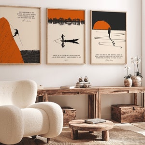 Stoicism Wall Set of 3 Stoic Prints Stoic Philosophy Modern Home Decor ...