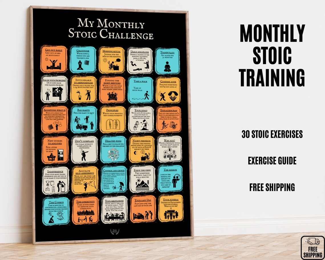 Stoicism Workout Routine: 30 Daily Stoic Challenges - Stoic Exercise ...