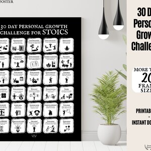 Daily Stoic Exercises, Monthly Challenge of Stoicism, Personal Growth ...