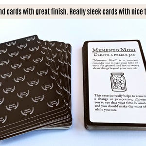 Stoic Exercise Deck of Card for Birthday, Inspiration Cards for Friends ...