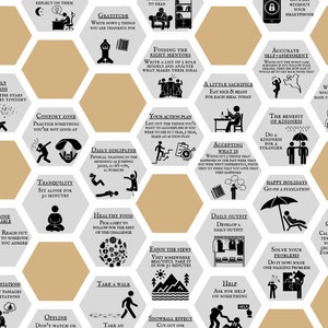 Stoicism Poster With Daily Stoic Exercises, Stoicism Wall Art With 48 ...