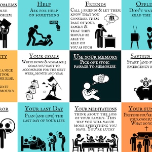 Stoic Exercise Poster: Stoicism Training Board With 50 Daily Stoic ...