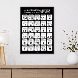 Daily Stoic Exercises Monthly Challenge of Stoicism Personal - Etsy