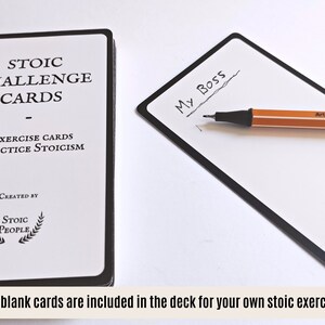 Daily Stoic Exercise Card Deck: Stoicism Cards to Practice Marcus ...