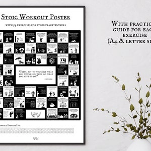 Memento Mori Calendar Stoicism Exercises Seneca Quote Poster, Stoic ...