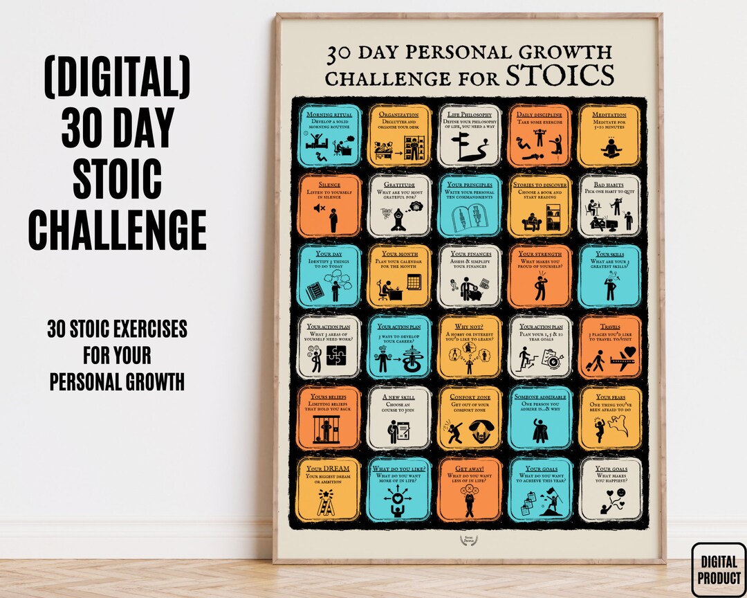 Daily Stoic Practices for the Personal Growth Mindset, Practice ...