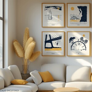 Your Own Stoic Wall Art Bundle, Stoicism Quote Wall Decor for Living ...