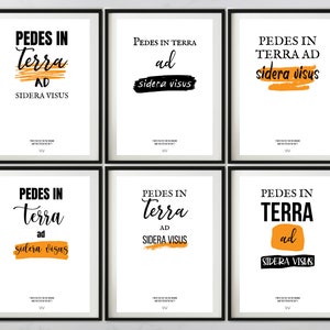 Wall Art Latin Quote Decor, Latin Phrase Poster Latin Language Decor ...