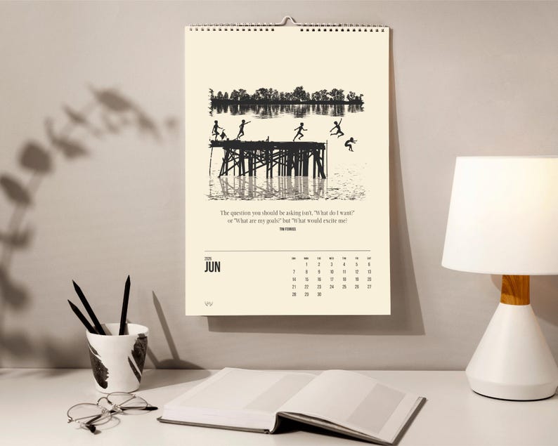 Stoicism Calendar 2026 Wall: Illustrated Calendars Gift With Stoic ...