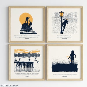 Your Own Stoic Wall Art Bundle, Stoicism Quote Wall Decor for Living ...