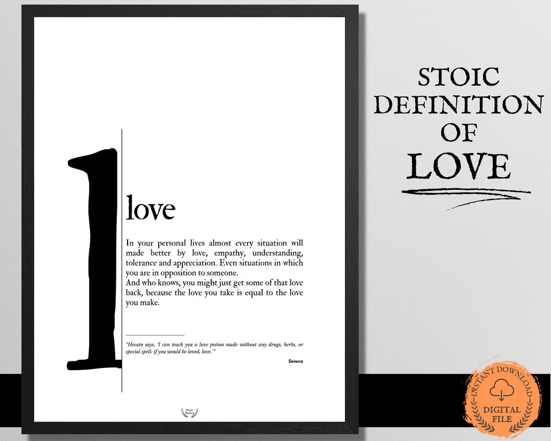 Definition of Love Wall Art Printable, Healthy Relationships Reading ...